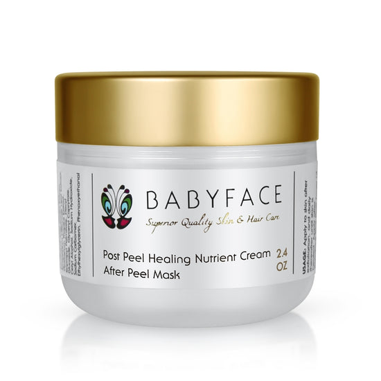 Post Peel Healing Nutrient Cream, After Exfoliation Mask | Babyface ...